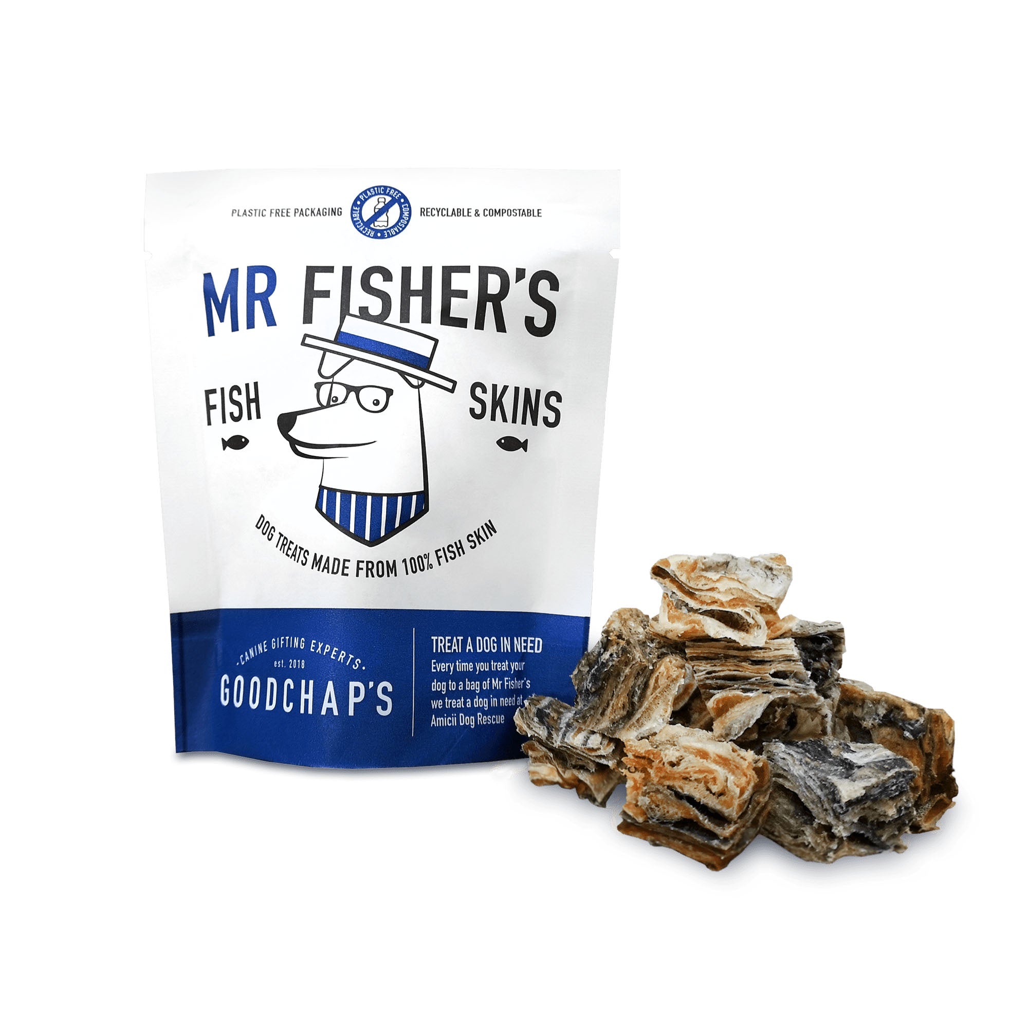Mr Fisher's Fish Skins – Love My Human